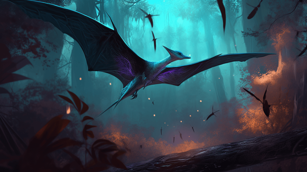 Pterodactyl - The Majestic Winged Reptiles of the Mesozoic Era