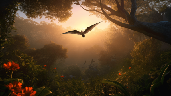 Pterodactyl - The Majestic Winged Reptiles of the Mesozoic Era